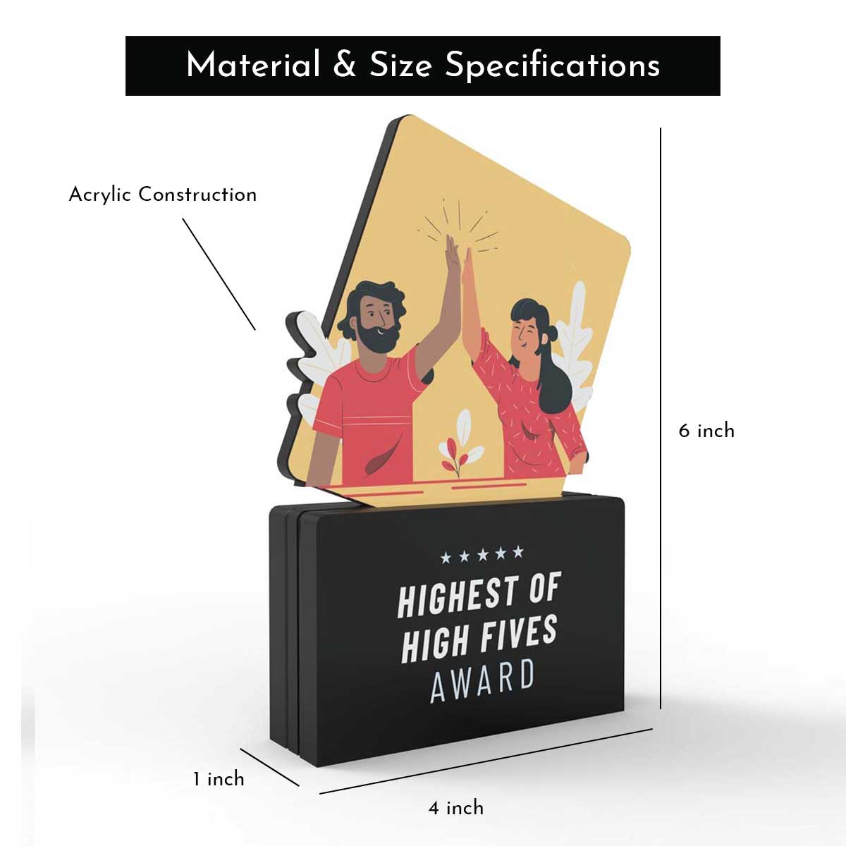 Highest of High Fives Award – Engrave - Awards and More