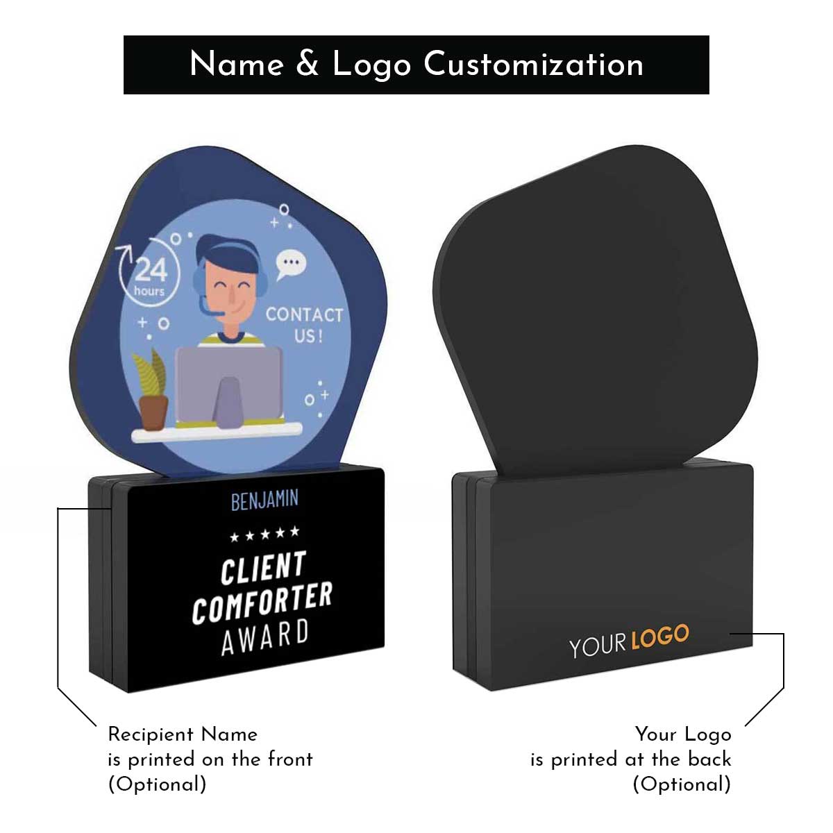 Client Comforter Award – Engrave - Awards and More