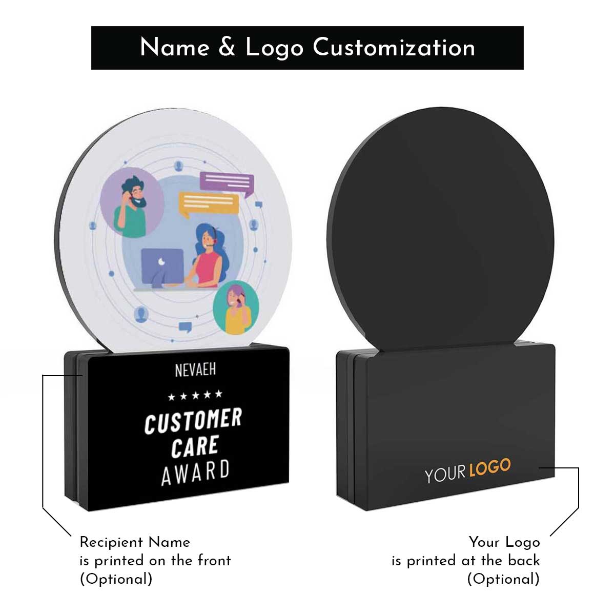 Customer Care Award – Engrave - Awards and More