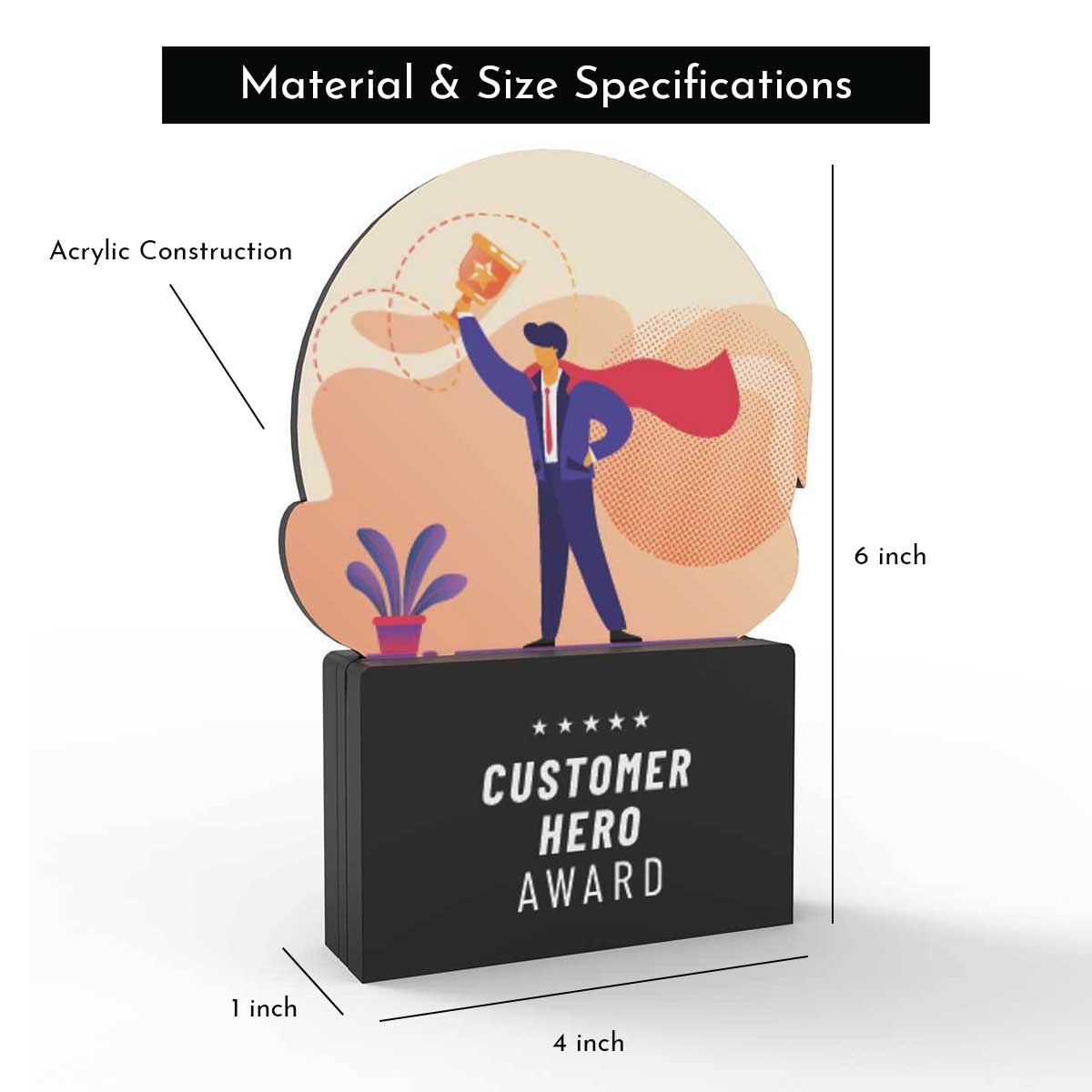 Customer Hero Award – Engrave - Awards and More