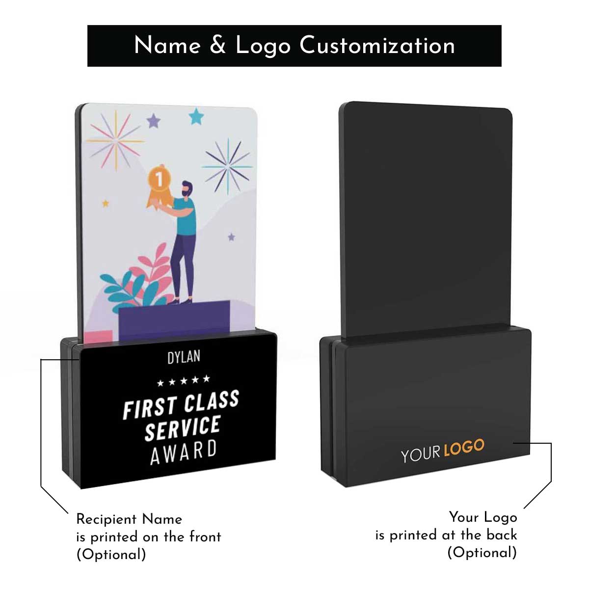 First Class Service Award – Engrave - Awards and More