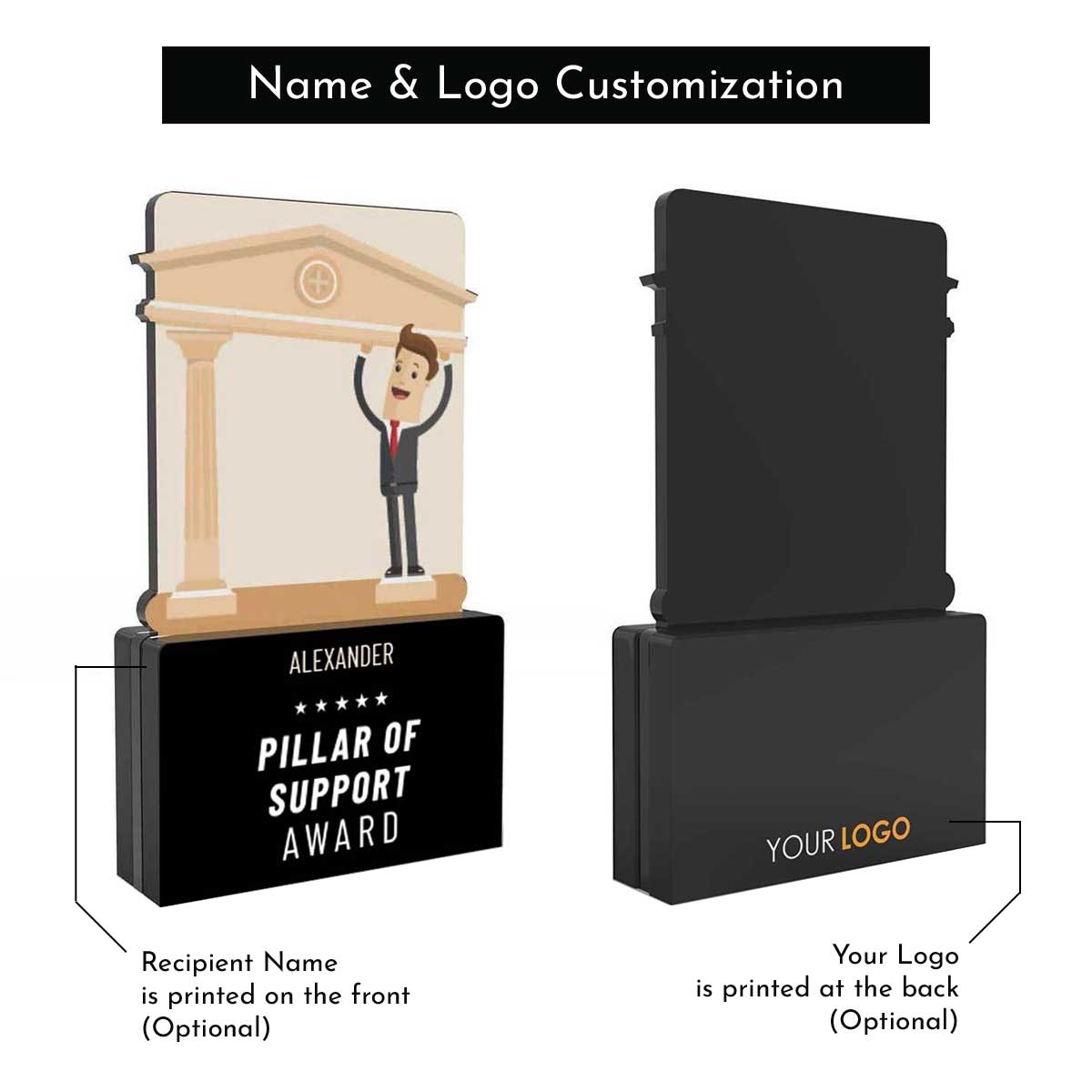 Pillar of Support Award – Engrave - Awards and More