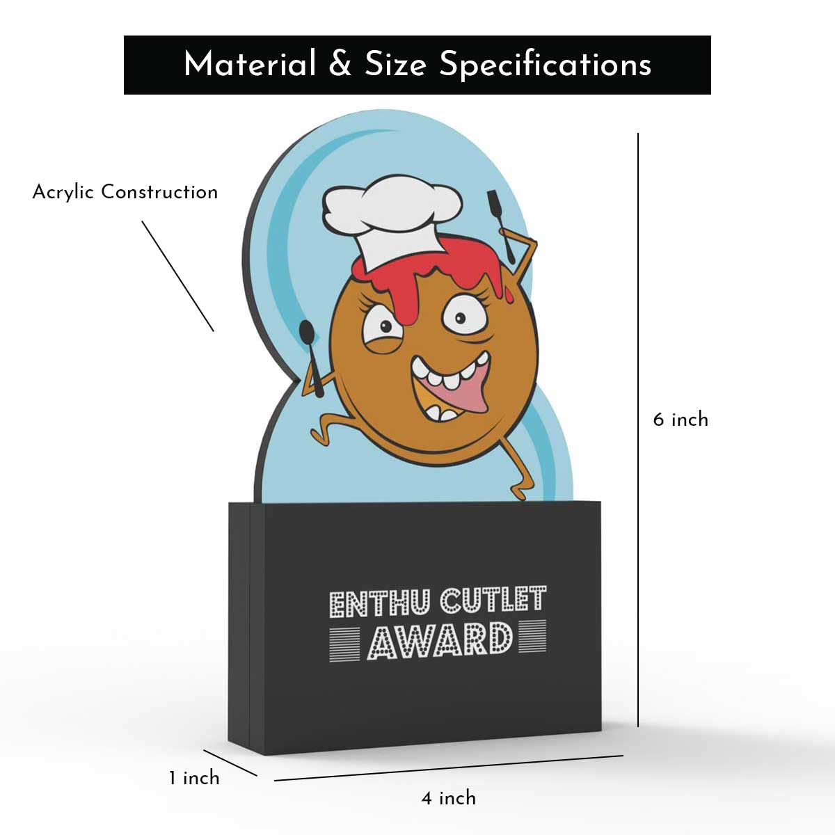 Enthu Cutlet Award – Engrave - Awards and More