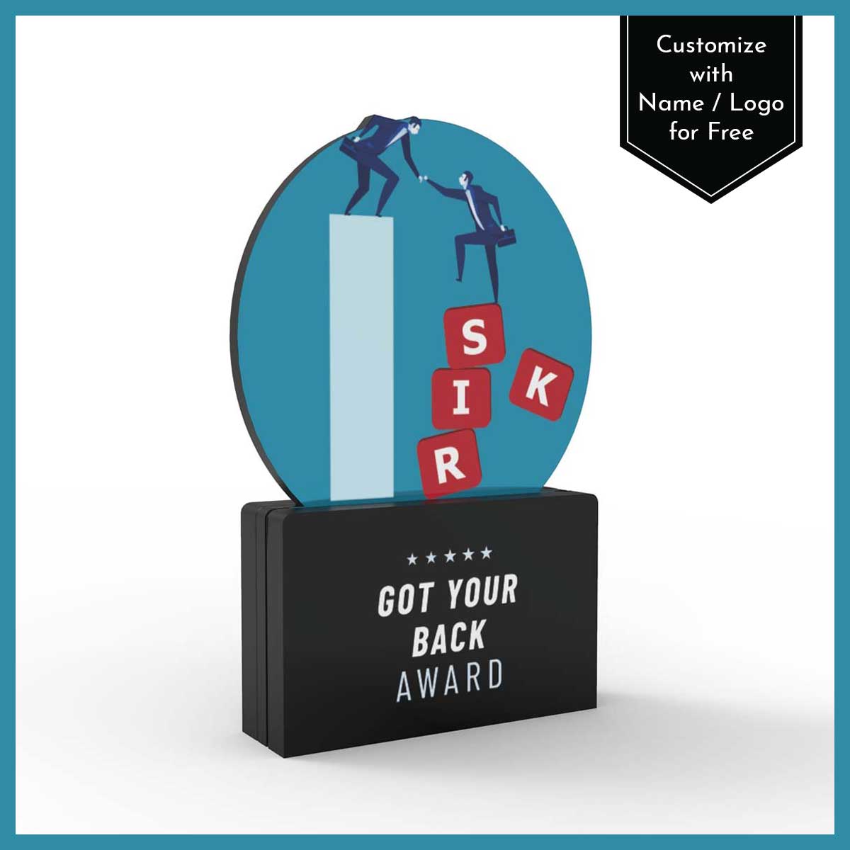 Got Your Back Award – Engrave - Awards and More