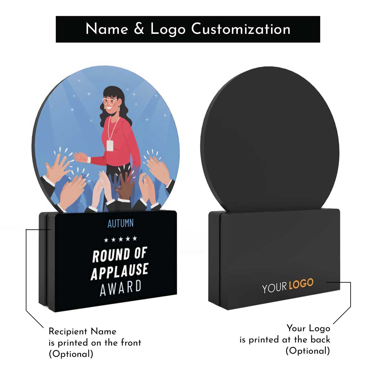 Round of Applause Award – Engrave - Awards and More