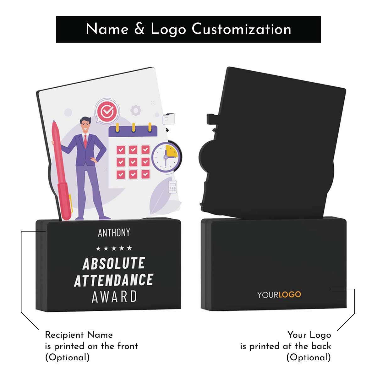 Absolute Attendance Award – Engrave - Awards and More