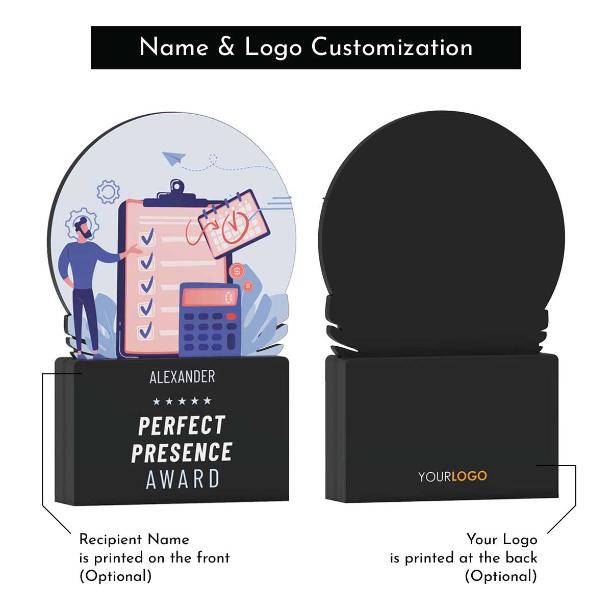 Perfect Presence Award – Engrave - Awards and More