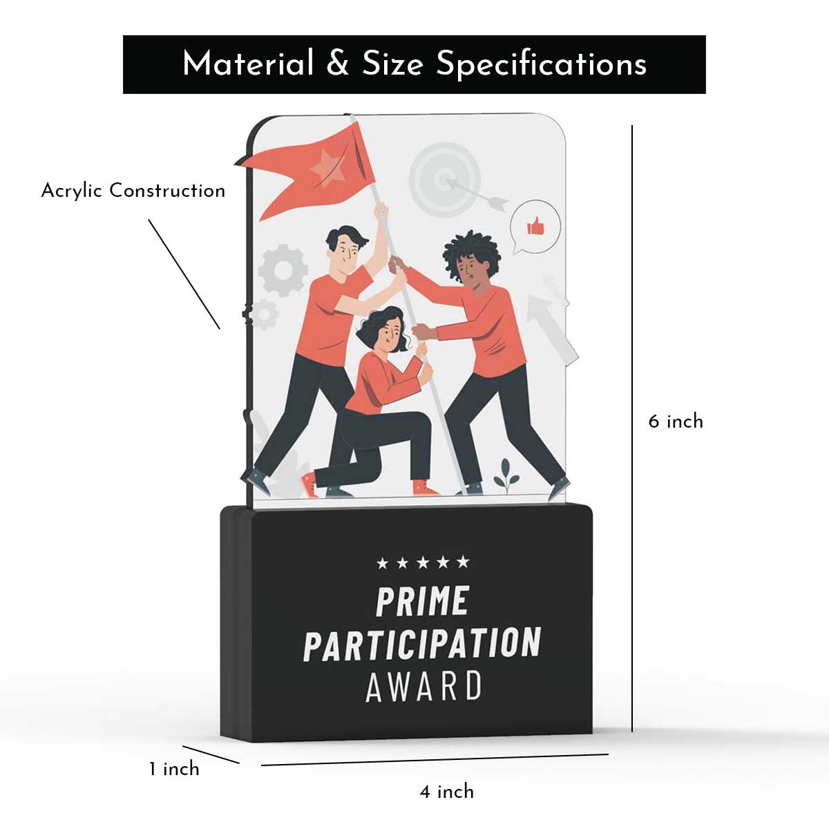 Prime Participation Award – Engrave - Awards and More