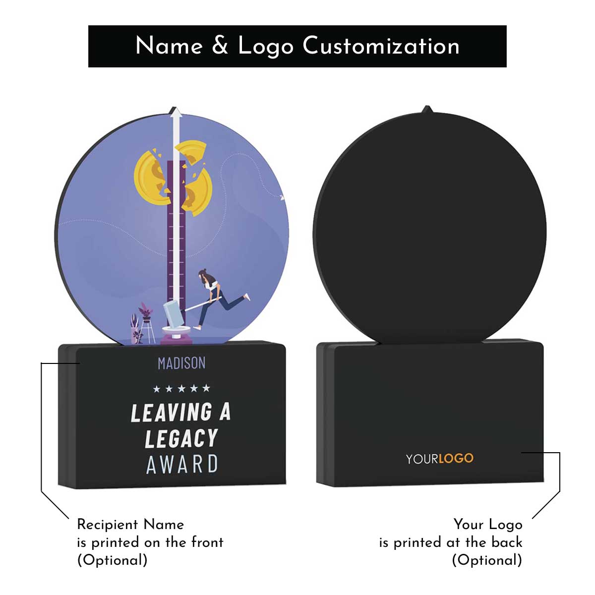 Leaving a Legacy Award – Engrave - Awards and More