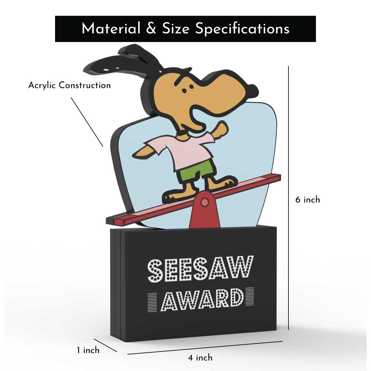 Seesaw Award – Engrave - Awards and More