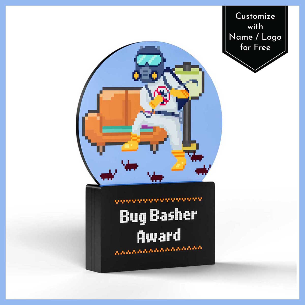 Bug Basher Award – Engrave - Awards and More