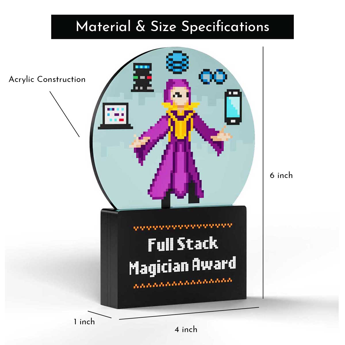 Full Stack Magician Award – Engrave - Awards and More