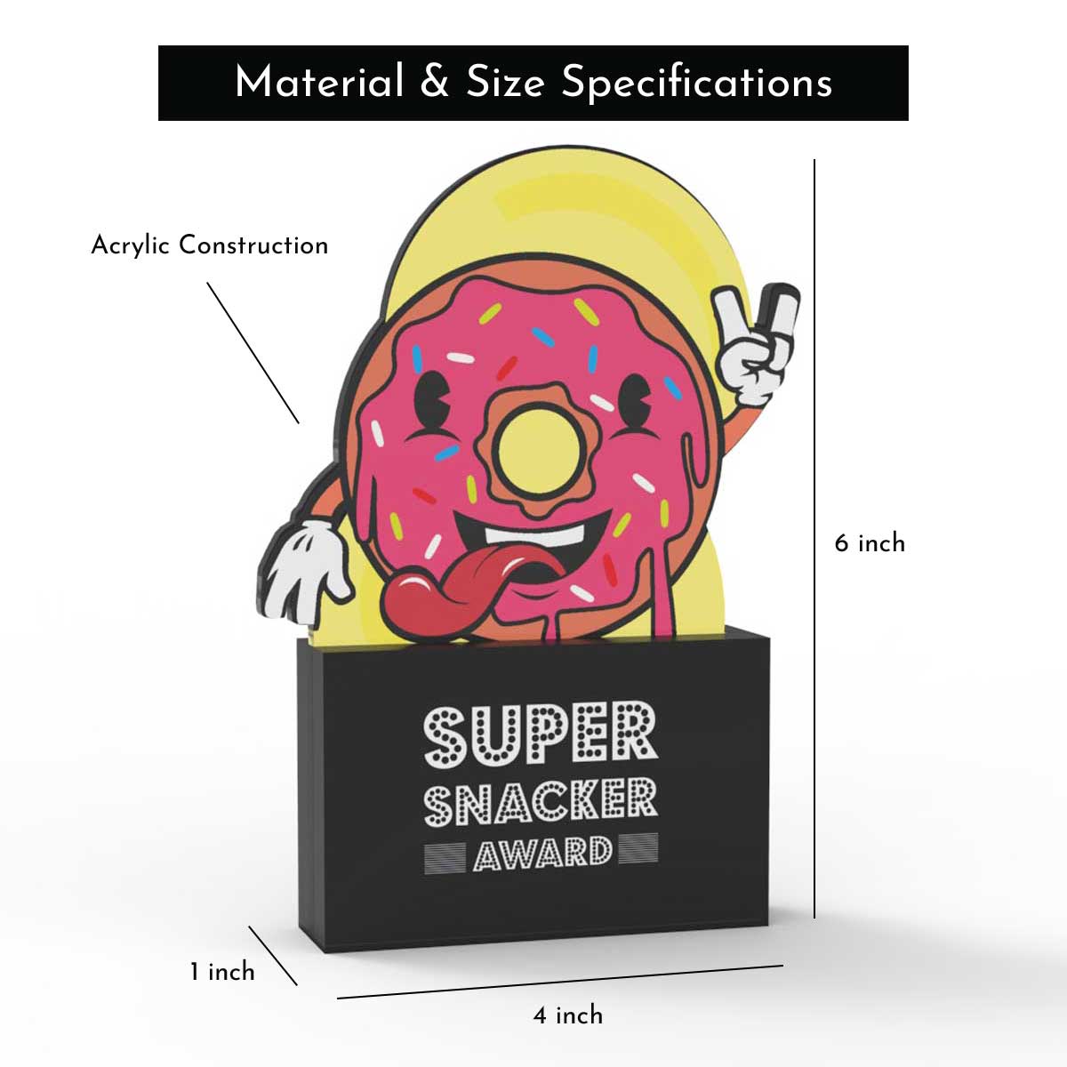 Super Snacker Award – Engrave - Awards and More