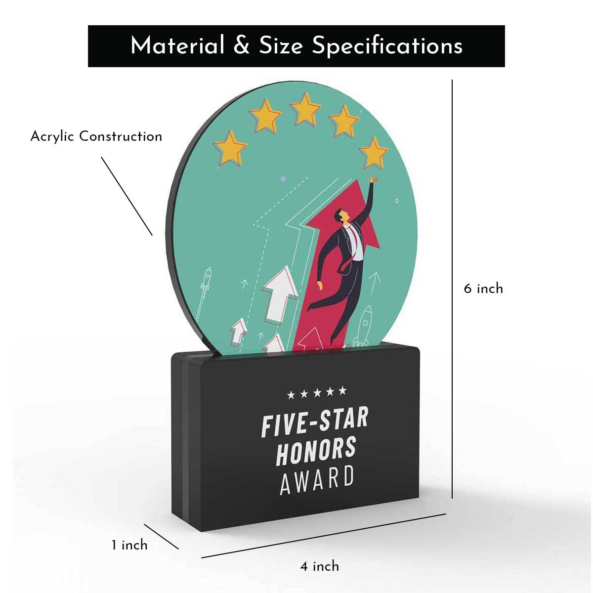 Five-Star Honours Award – Engrave - Awards and More