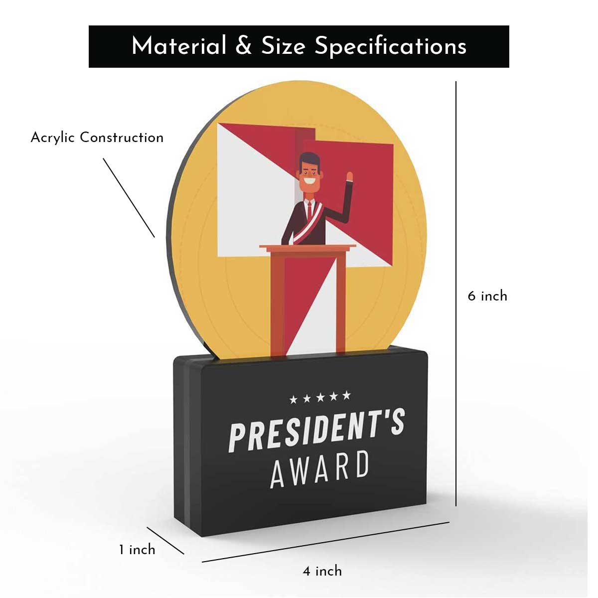 President’s Award – Engrave - Awards and More