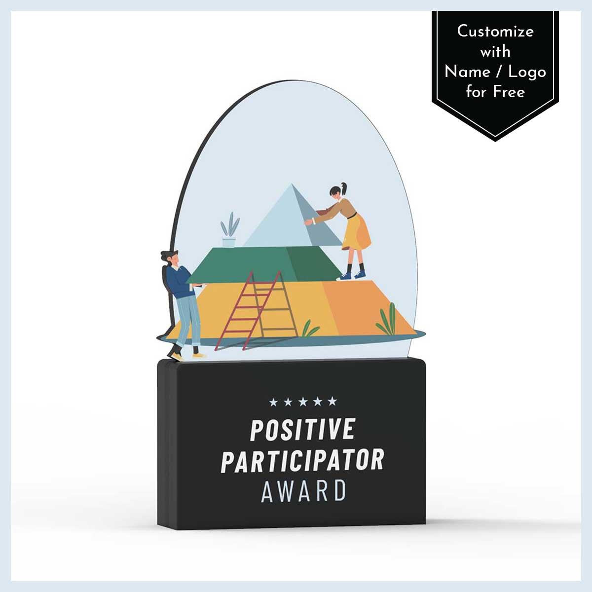 Positive Participator Award – Engrave - Awards and More