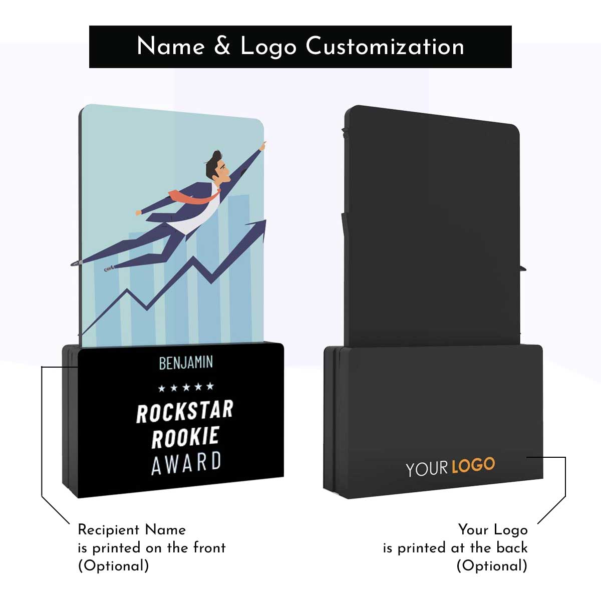 Rockstar Rookie Award – Engrave - Awards and More