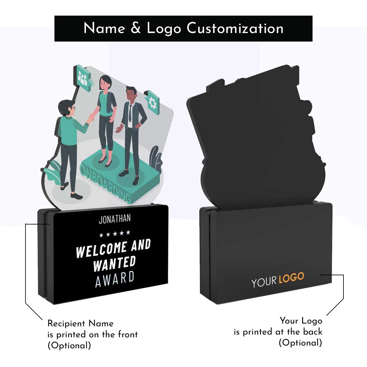 Welcome and Wanted Award – Engrave - Awards and More