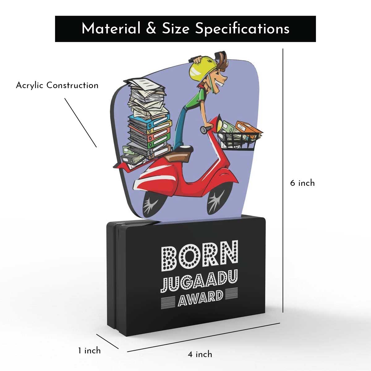 Born Jugadu Award – Engrave - Awards and More