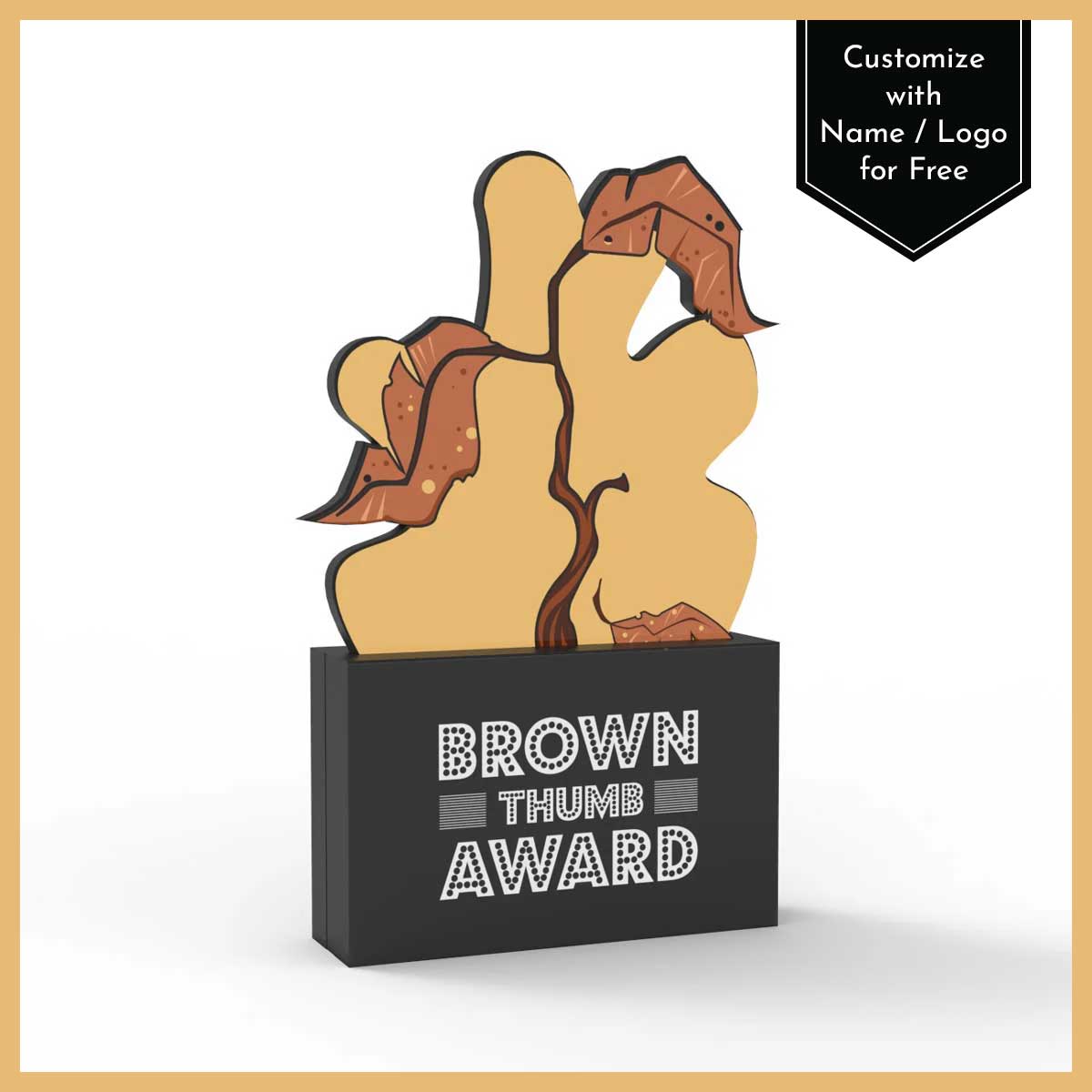 Brown Thumb Award – Engrave - Awards and More
