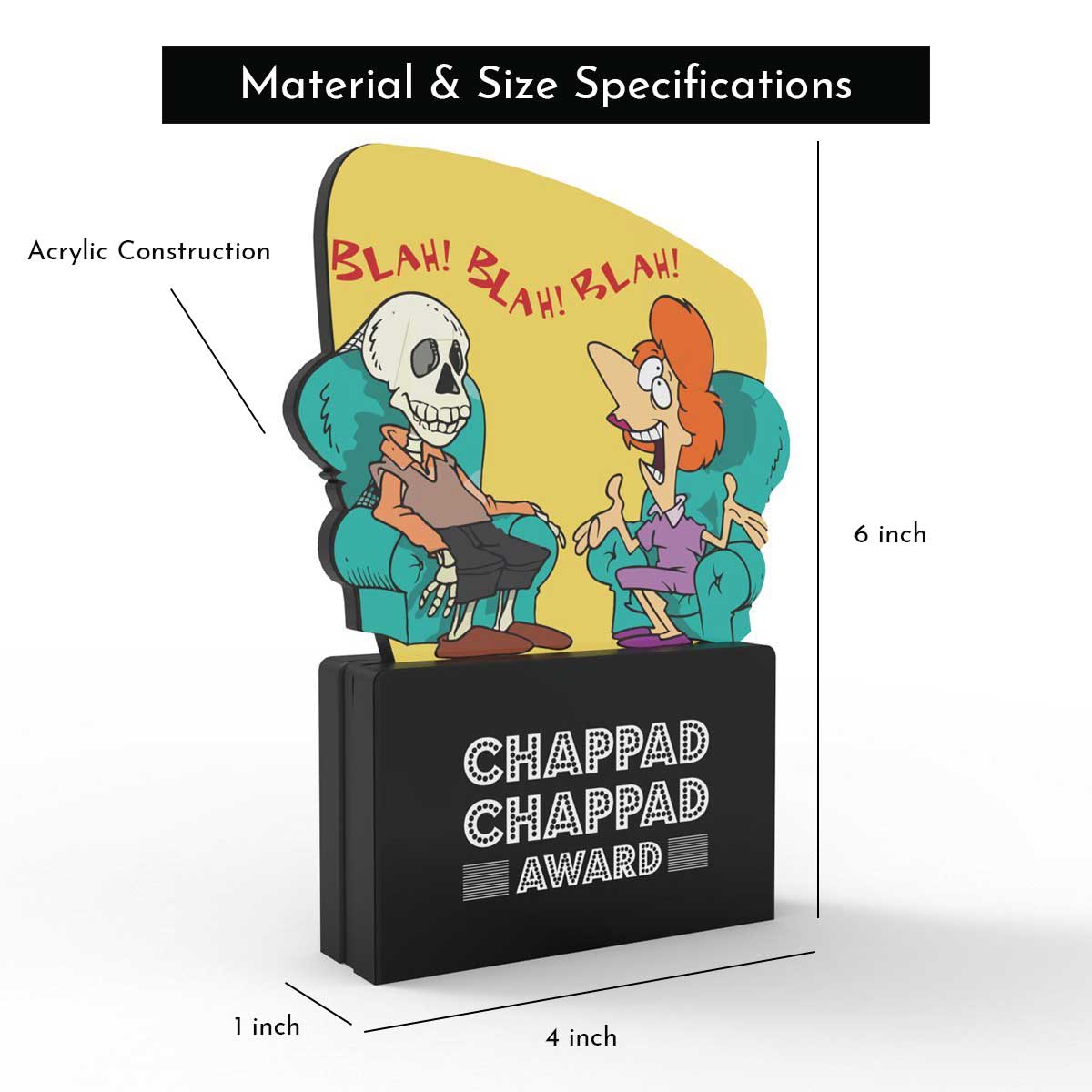 Chappad Chappad Award – Engrave - Awards and More