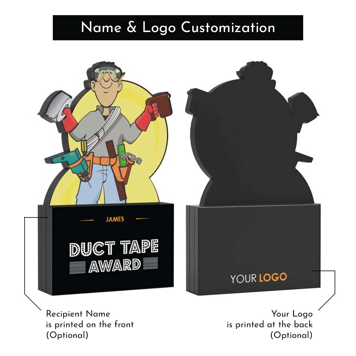 Duct Tape Award – Engrave - Awards and More