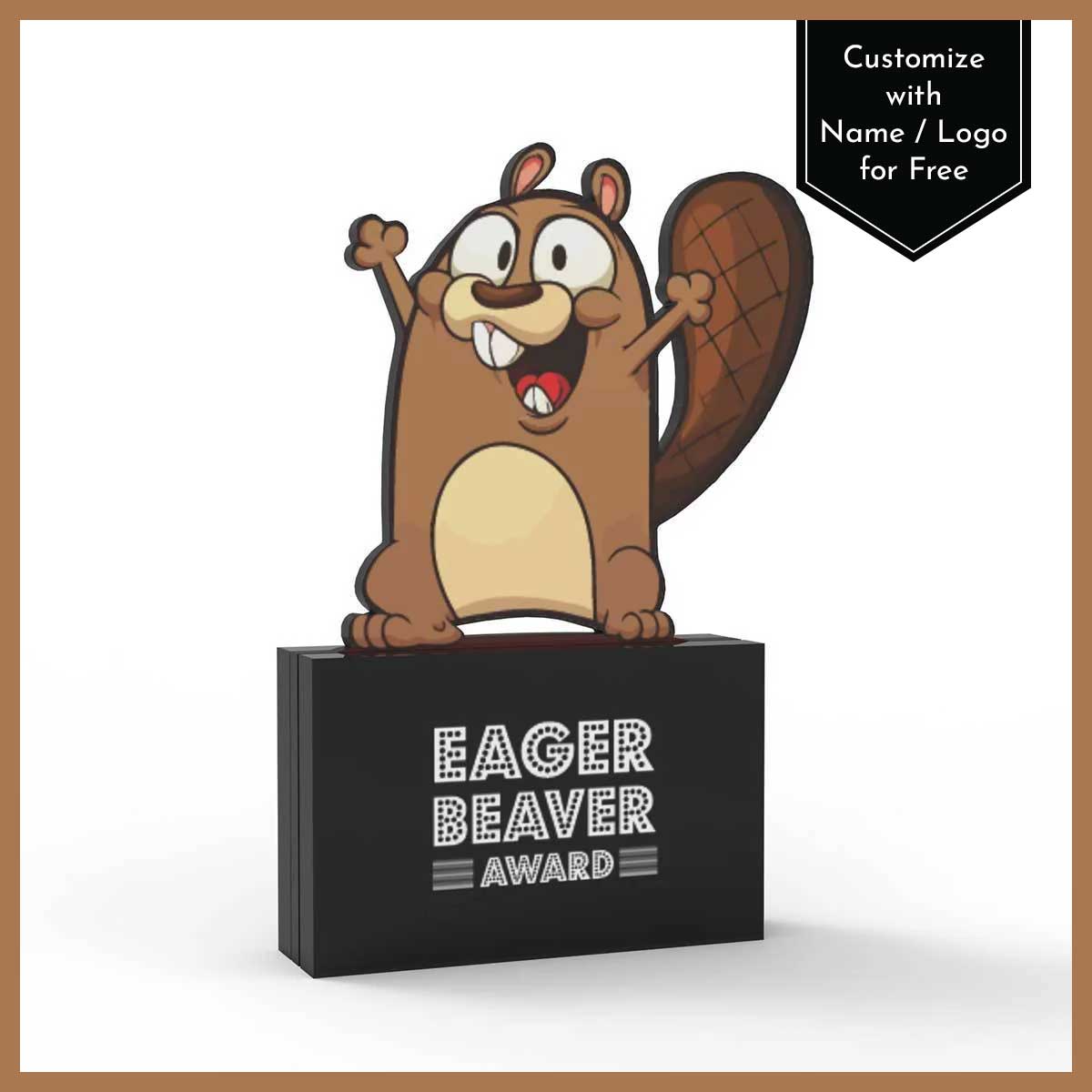 Eager Beaver Award – Engrave - Awards and More