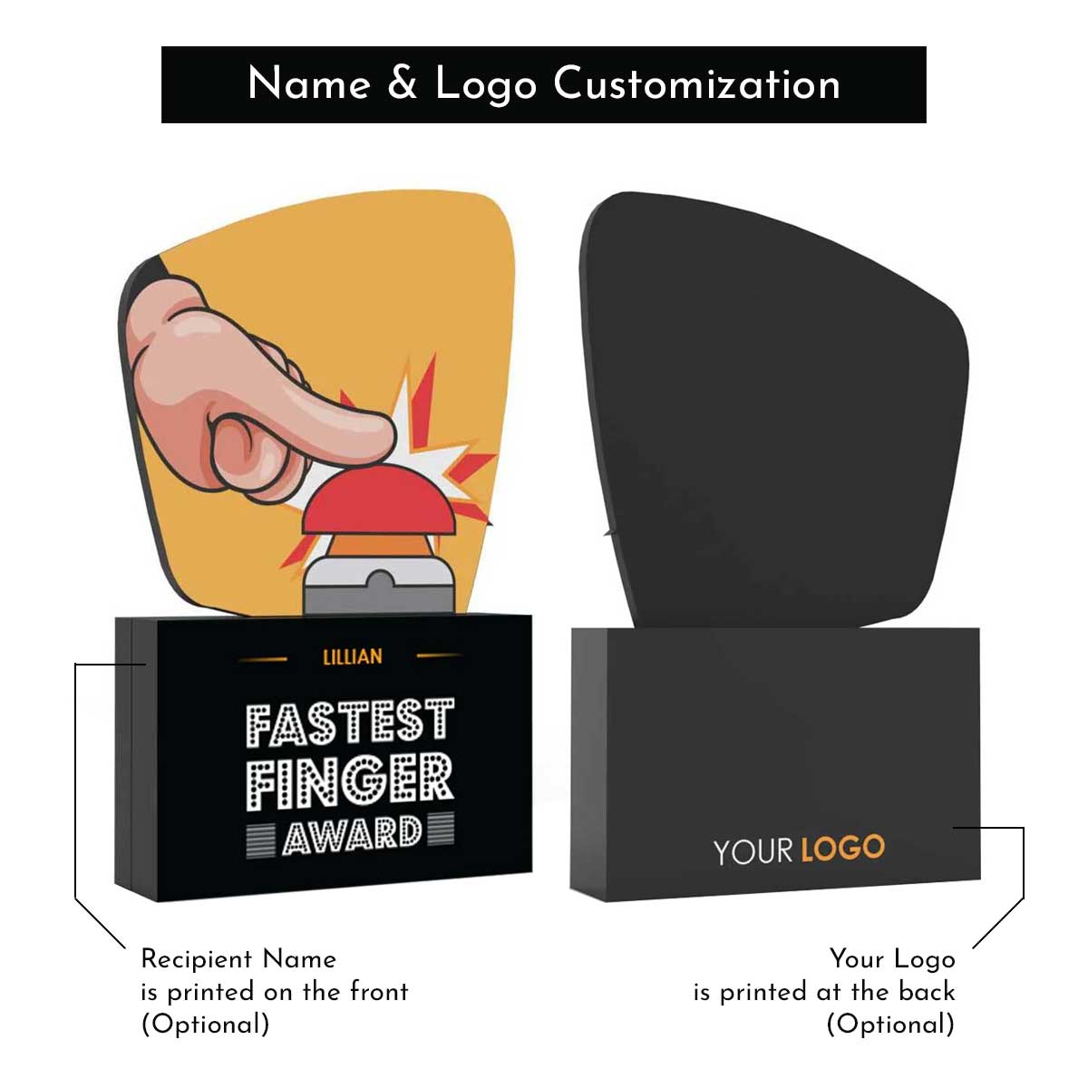 Fastest Finger Award – Engrave - Awards and More