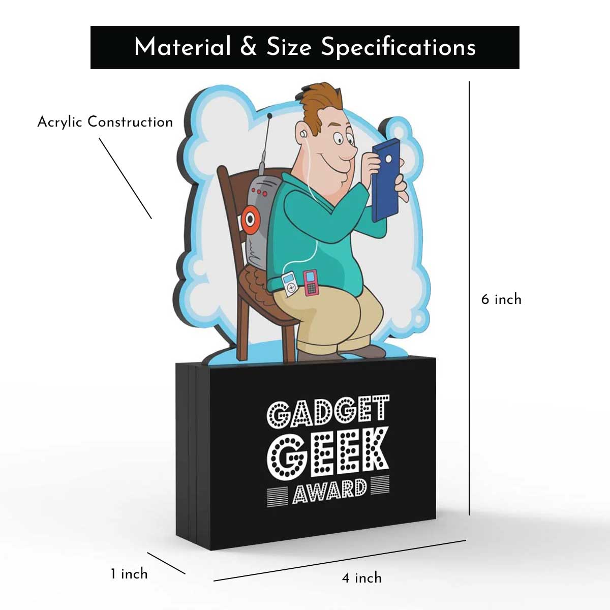 Gadget Geek Award – Engrave - Awards and More