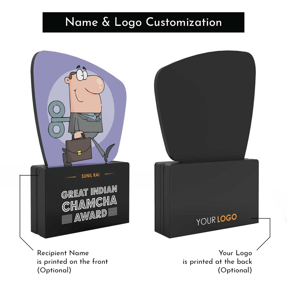 Great Indian Chamcha Award – Engrave - Awards and More