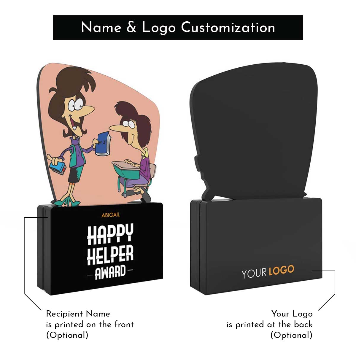 Happy Helper Award – Engrave - Awards and More
