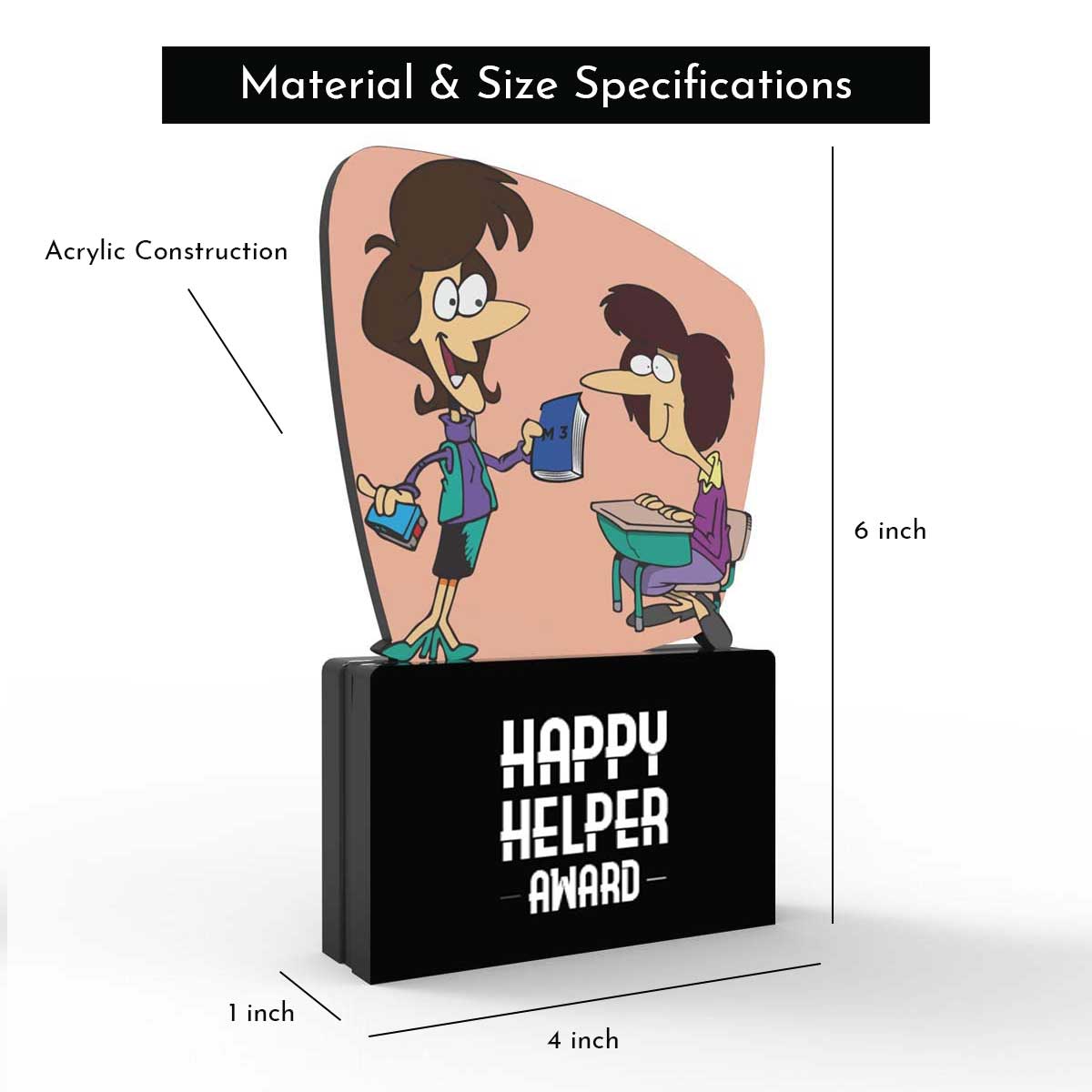 Happy Helper Award – Engrave - Awards and More