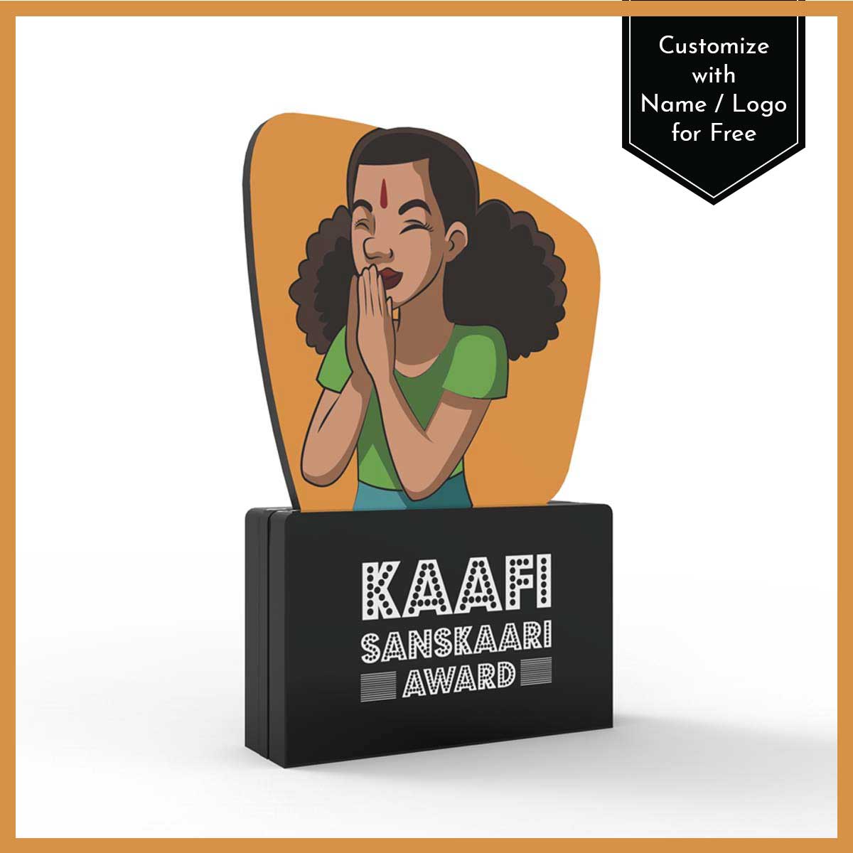 Kaafi Sanskaari Award – Engrave - Awards and More