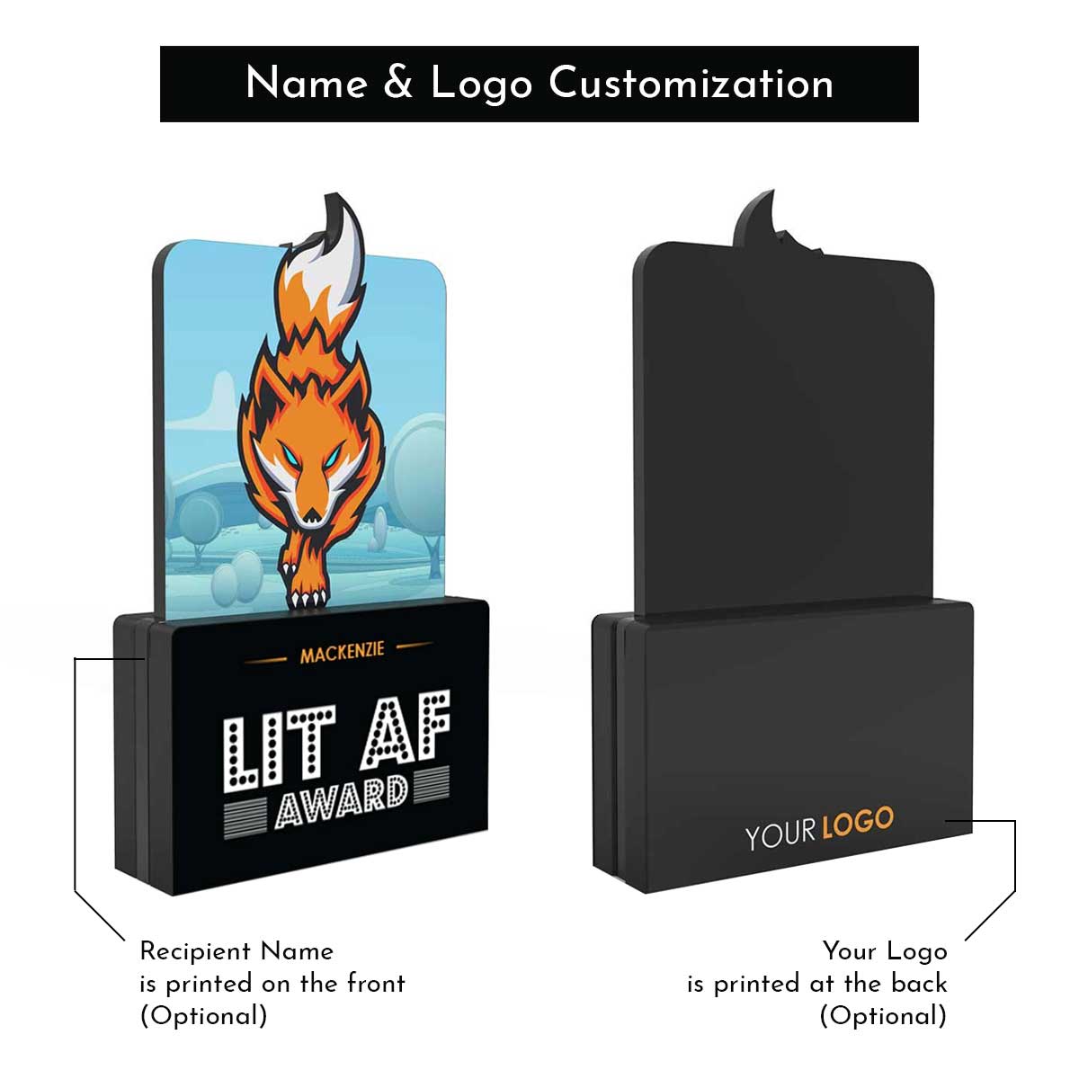 Lit AF Award – Engrave - Awards and More