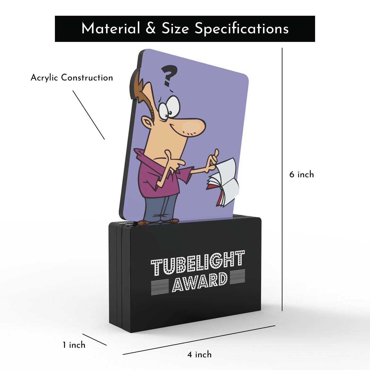 Tubelight Award – Engrave - Awards and More