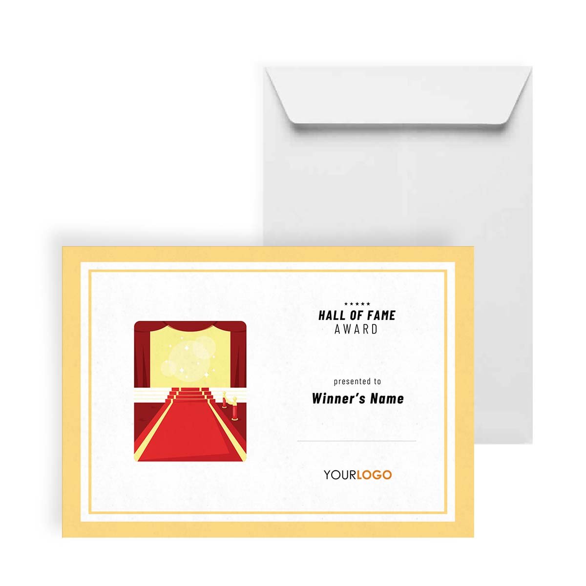 Hall of Fame Award – Engrave - Awards and More