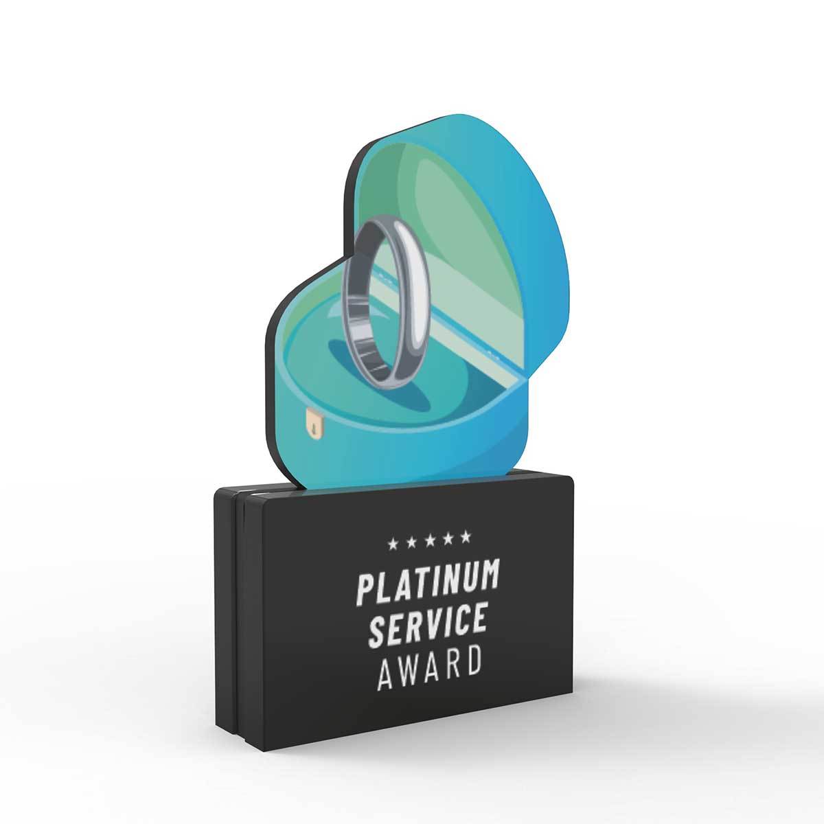 Platinum Service Award – Engrave - Awards and More