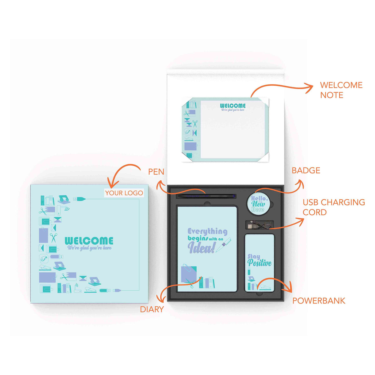 Excellence Joining Kit - Essentia Light Blue – Engrave - Awards and More