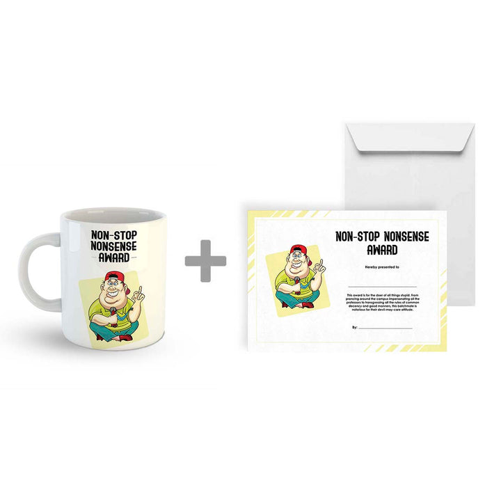 Non-Stop Nonsense Award – Engrave - Awards and More