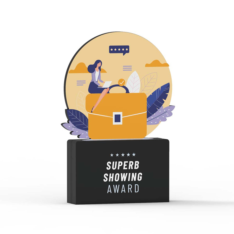 Superb Showing Award – Engrave - Awards and More