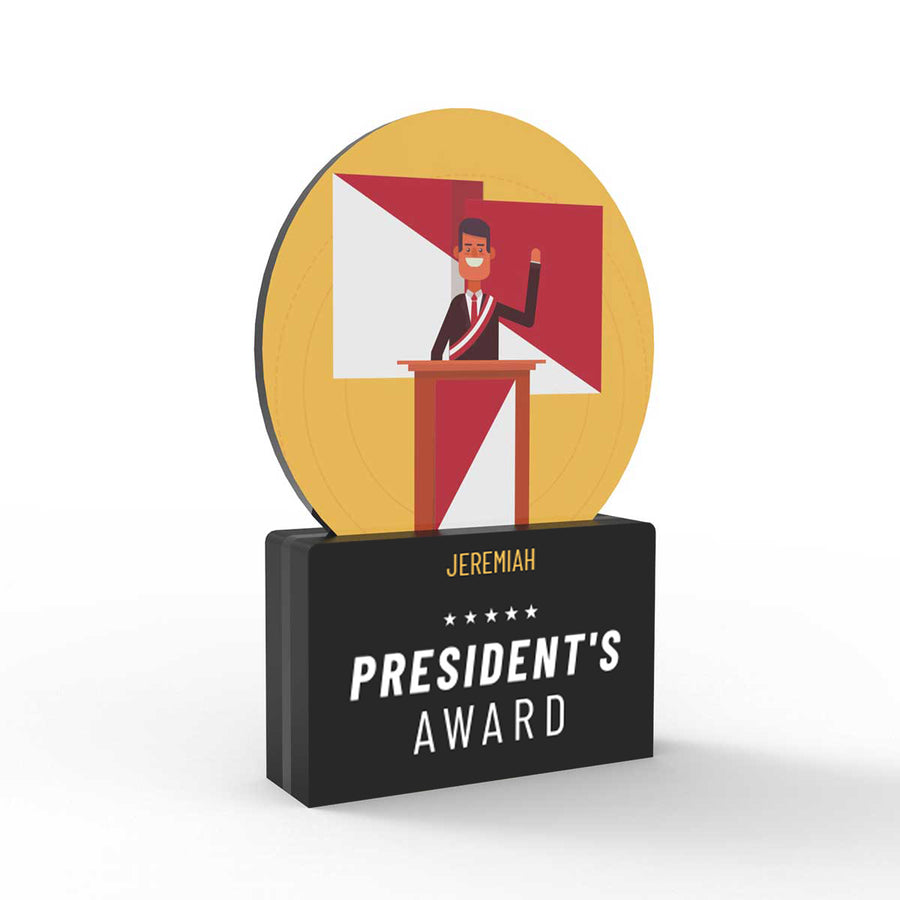 President’s Award – Engrave - Awards and More