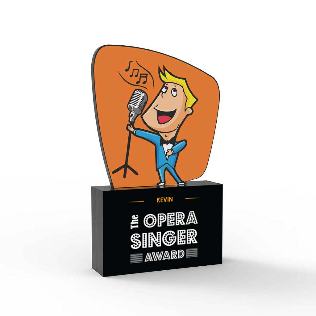 The Opera Singer Award – Engrave - Awards and More