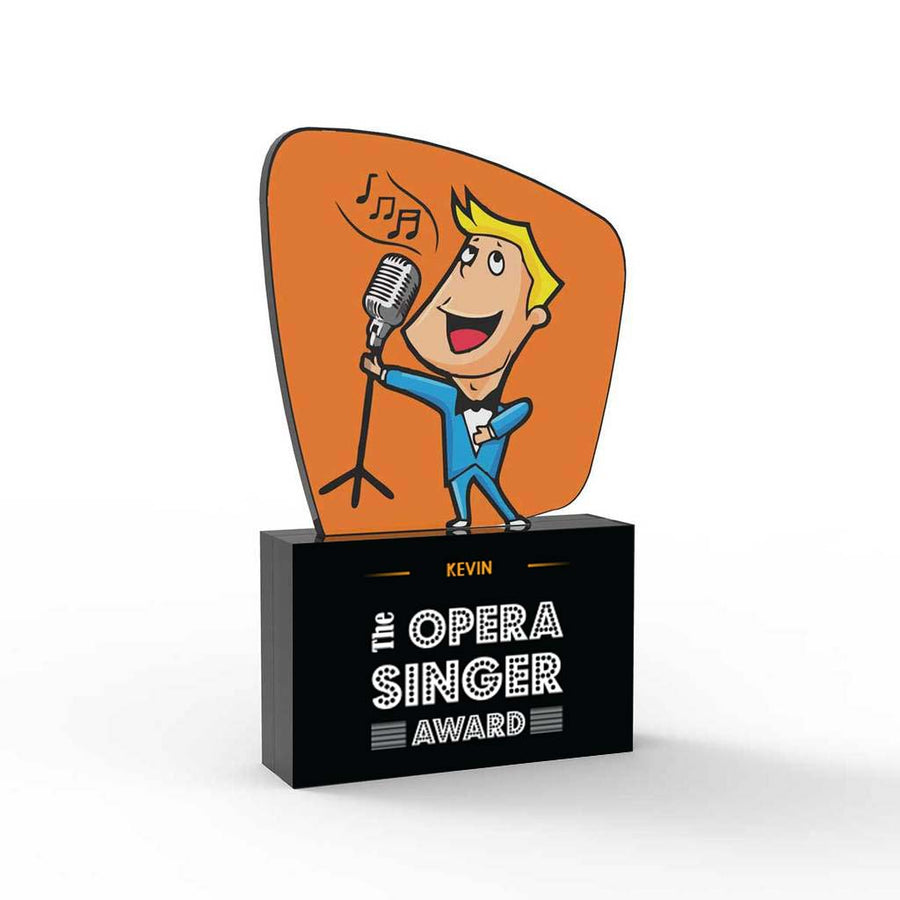The Opera Singer Award – Engrave - Awards and More