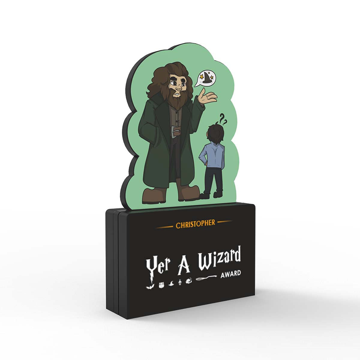 Yer A Wizard Award – Engrave - Awards and More