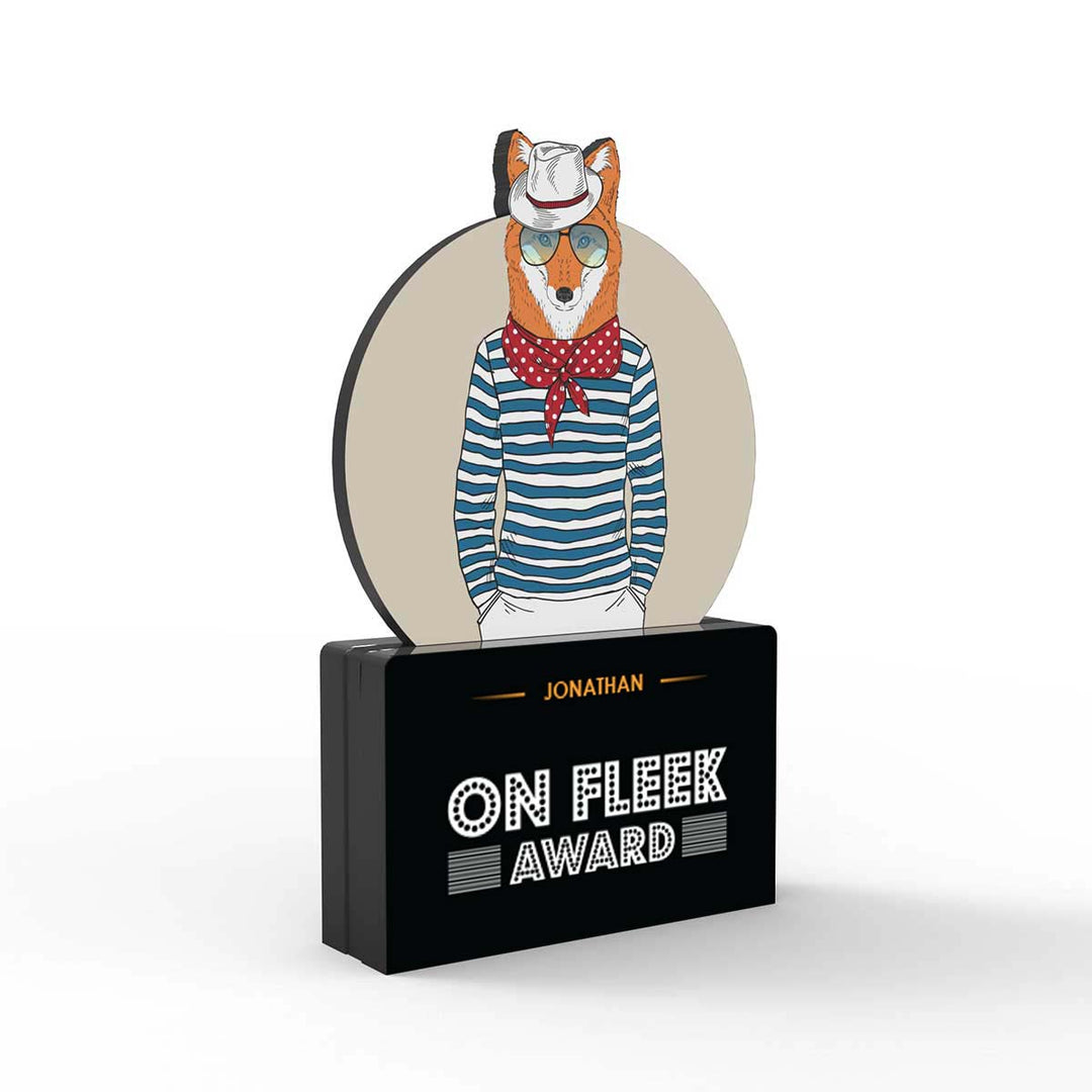 On Fleek Award – Engrave - Awards and More